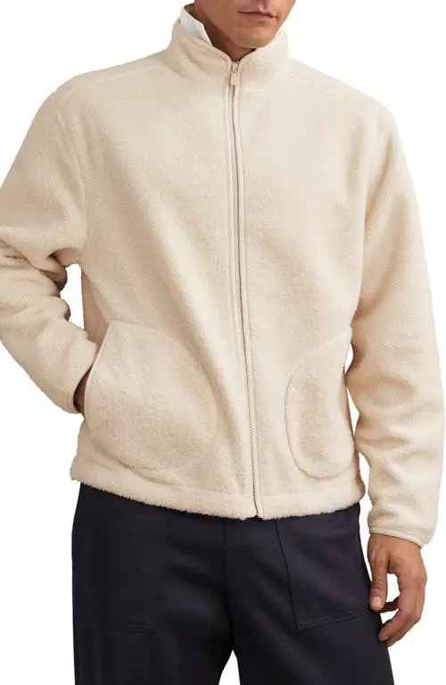 REISS Toscana High-pile Fleece Jacket