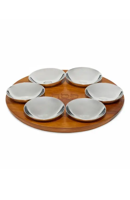 NAMBE Unity Seder Plate - Silver