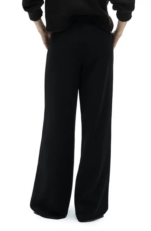 Mango Button Detailed Wide Leg Pants