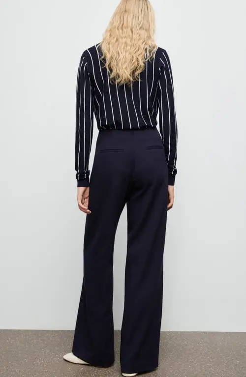 Mango Button Detailed Wide Leg Pants