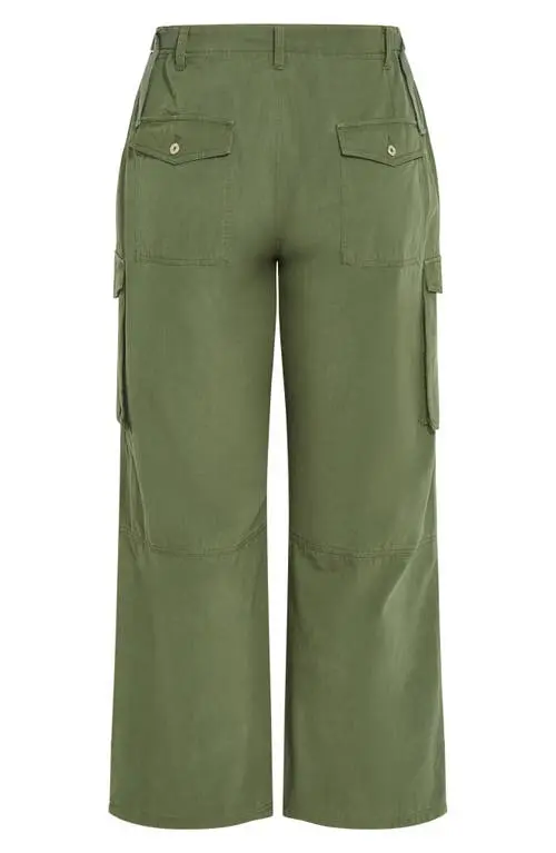 City Chic Mia Cargo Wide Leg Pants