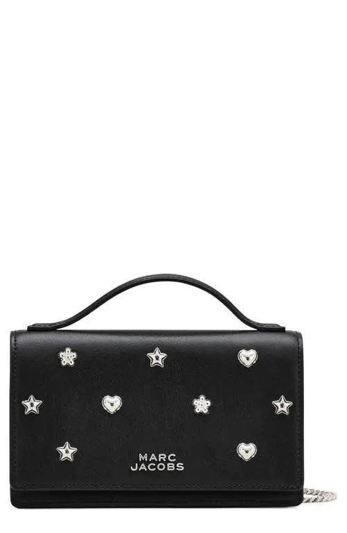 Marc Jacobs Mini Icon Stud Glam Mirror Mini Bag - Black Multi
