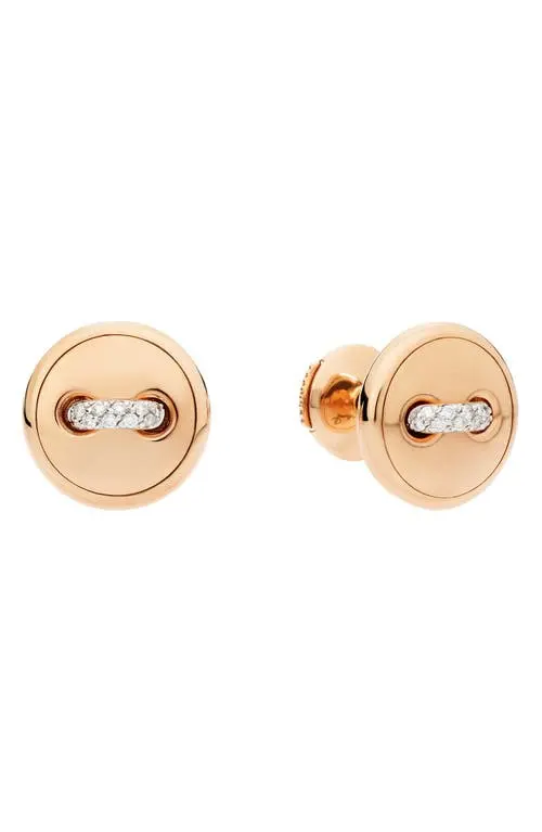 Pomellato Pom Pom Dot Stud Earrings - Rose Gold
