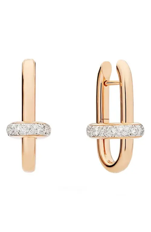 Pomellato Iconica Hoop Earrings - Rose Gold