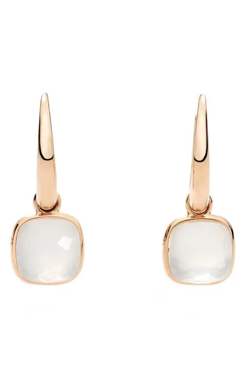 Pomellato Nudo Drop Earrings - Milky Quartz