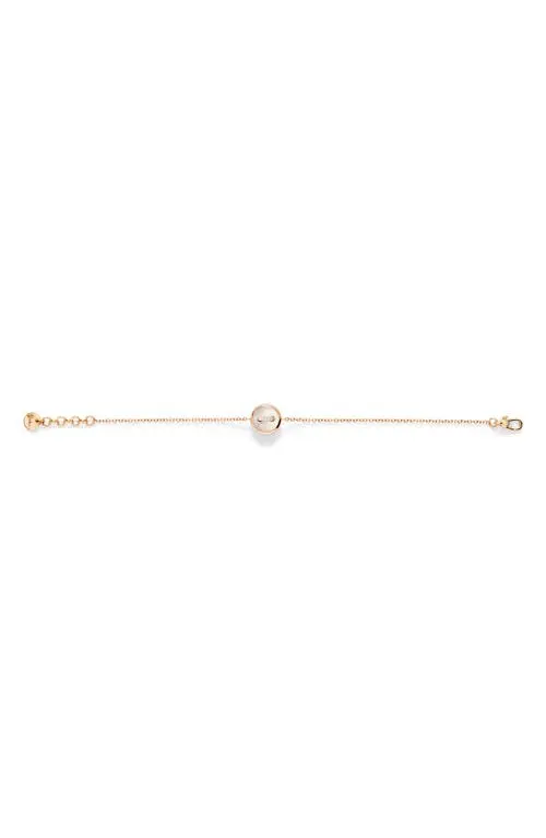 Pomellato 18k Rose Gold And Mother Of Bracelet