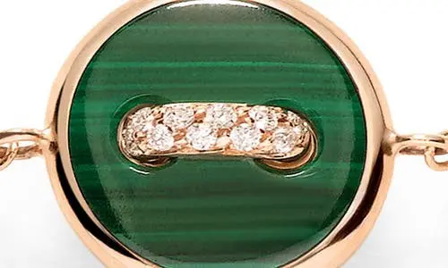 Pomellato Pom Pom Dot Ring Bracelet - Malachite