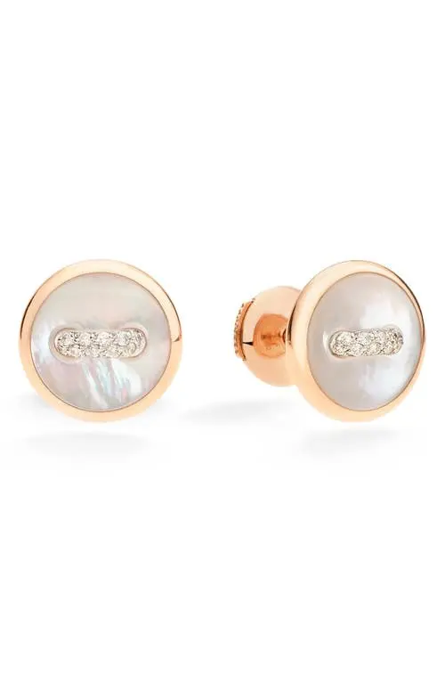 Pomellato Pom Pom Dot Stud Earrings - Pearl