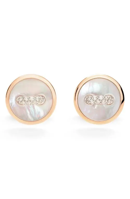 Pomellato Pom Pom Dot Stud Earrings - Pearl