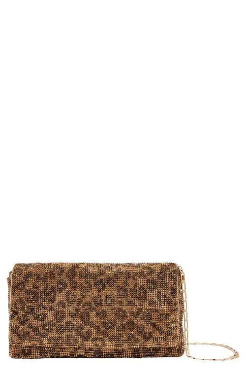 REISS Soho -patterned Mesh Clutch