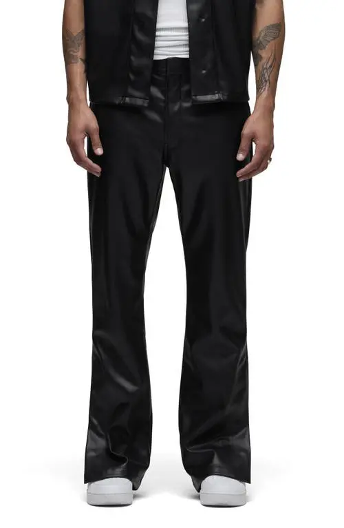 Hudson Jeans Flared Faux Leather Pants