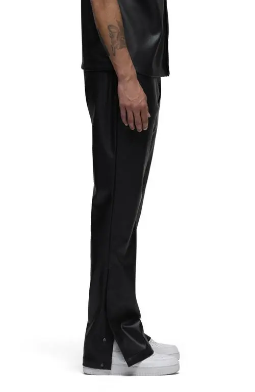 Hudson Jeans Flared Faux Leather Pants