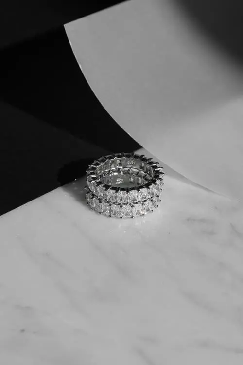 RACHELMENT Elisa Eternity Ring - Silver