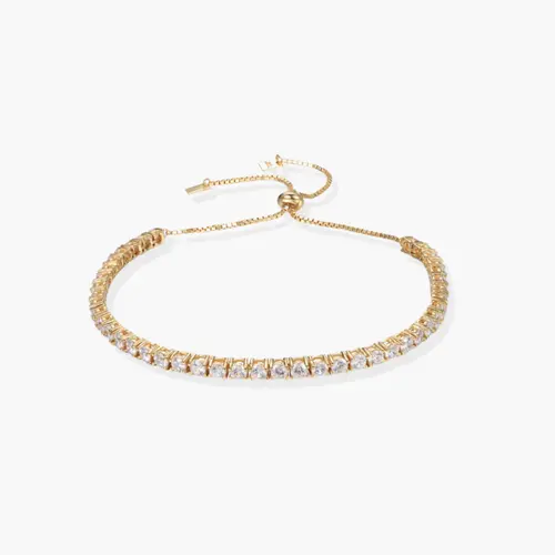 RACHELMENT Essential Tennis Bracelet - Gold