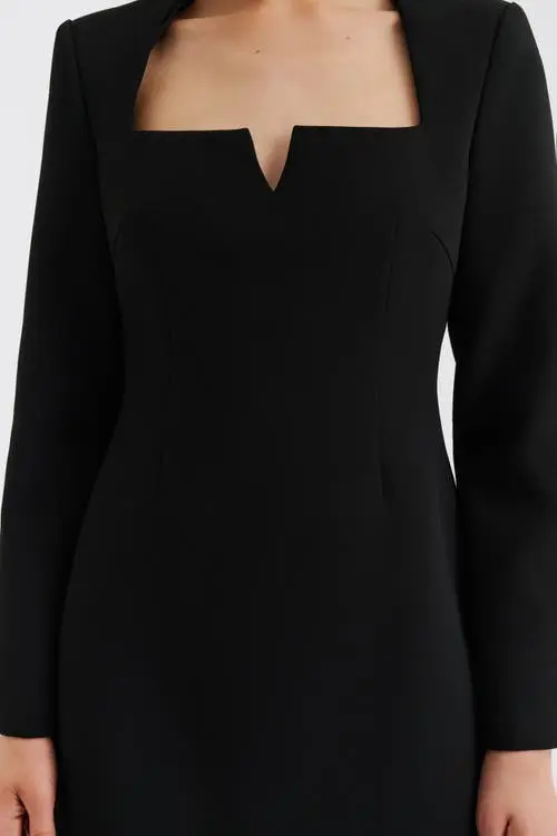 MALINA Sonja Long Sleeve Mini Dress