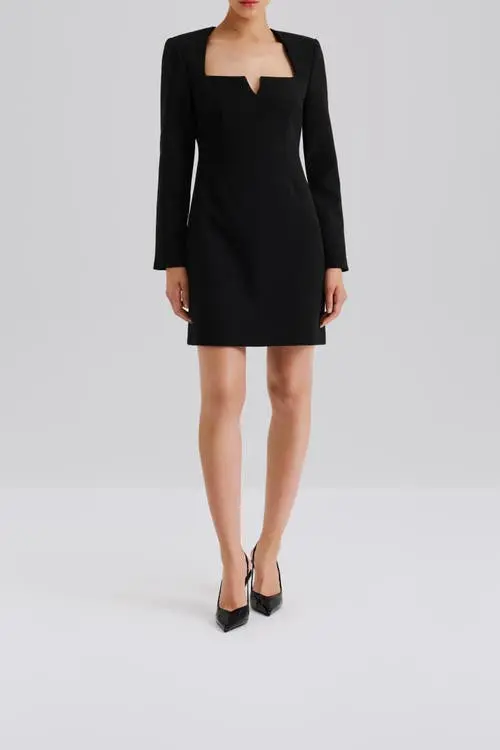 MALINA Sonja Long Sleeve Mini Dress