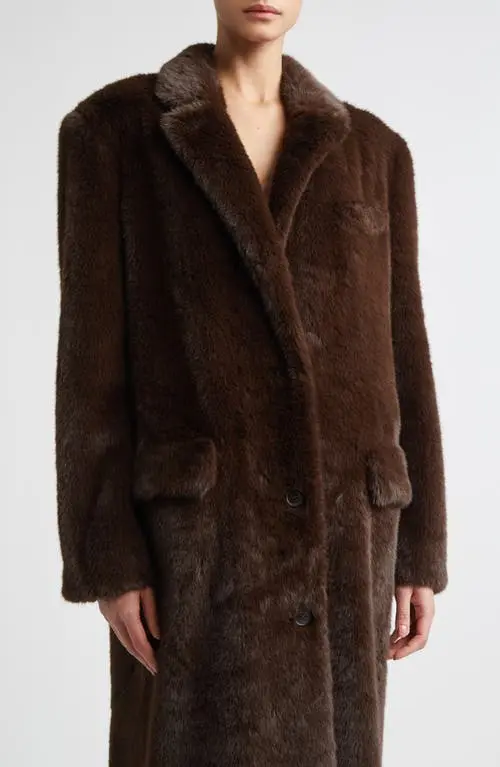 STAND STUDIO Emmie Faux Fur Coat
