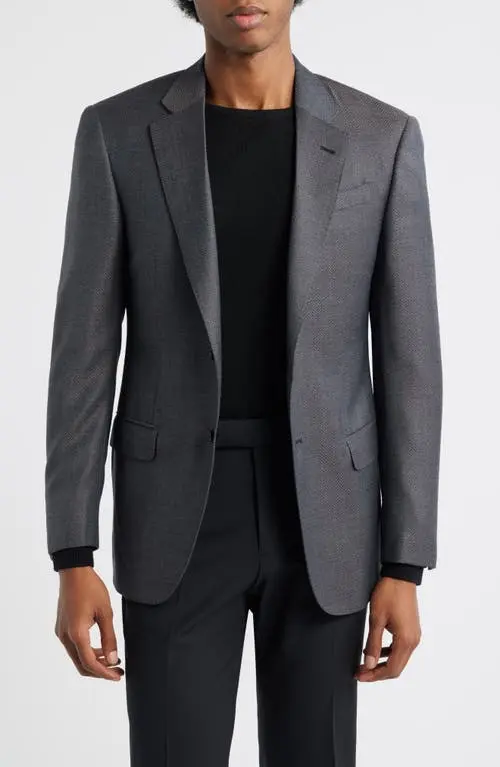 Emporio Armani Wool Herringbone Sport Coat