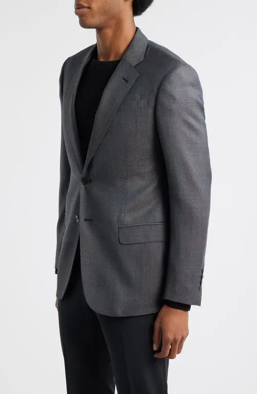 Emporio Armani Wool Herringbone Sport Coat