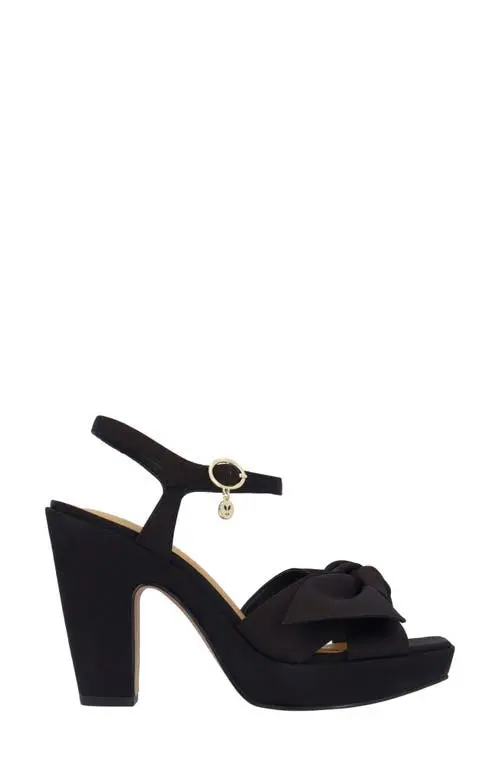 J. Reneé Burkett Platform Sandals - Black