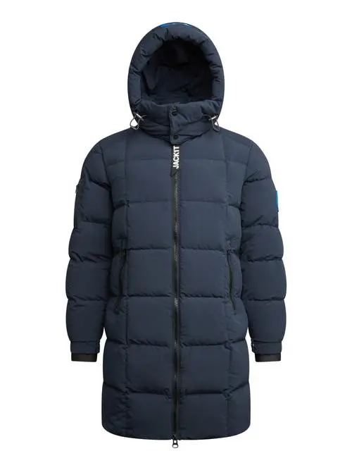 JACK1T Ez Hooded Boxed Puffer Coat