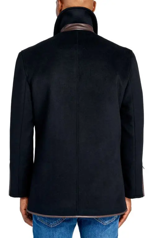 W.R.K Bern Wool Blend Peacoat