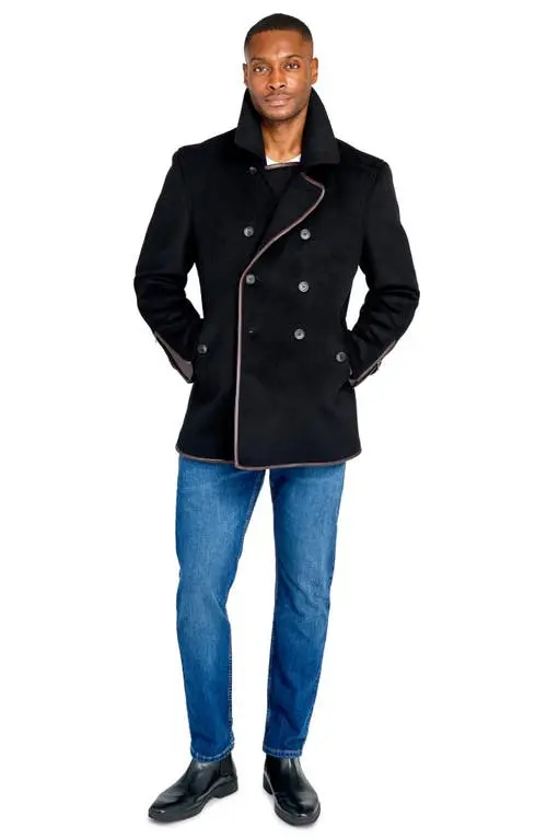 W.R.K Bern Wool Blend Peacoat