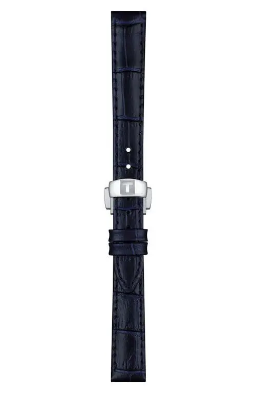 TISSOT Le Locle Diamond Powermatic 80 Watch With Leather Strap