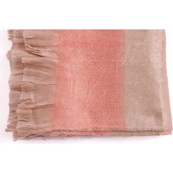 PURPLE NEST DESIGN Kallpa Collection Blanket - Coral