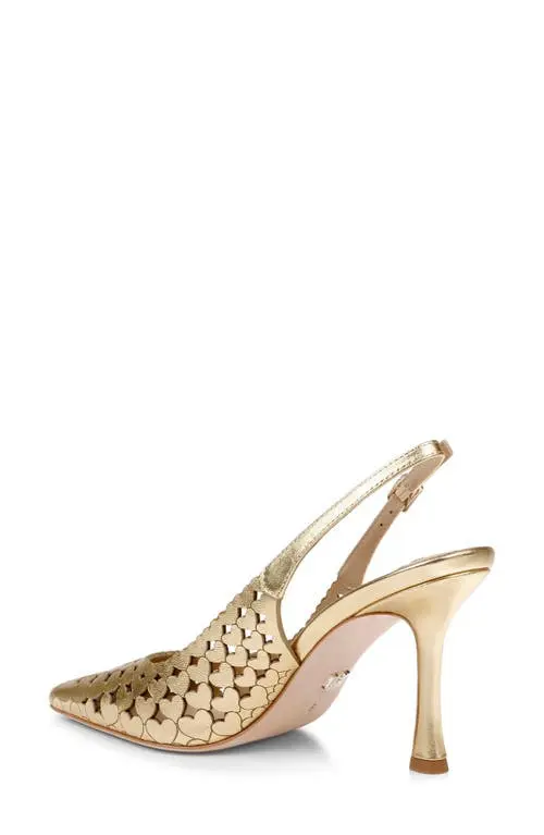 Badgley Mischka Onna Slingback Pump - Gold Metallic
