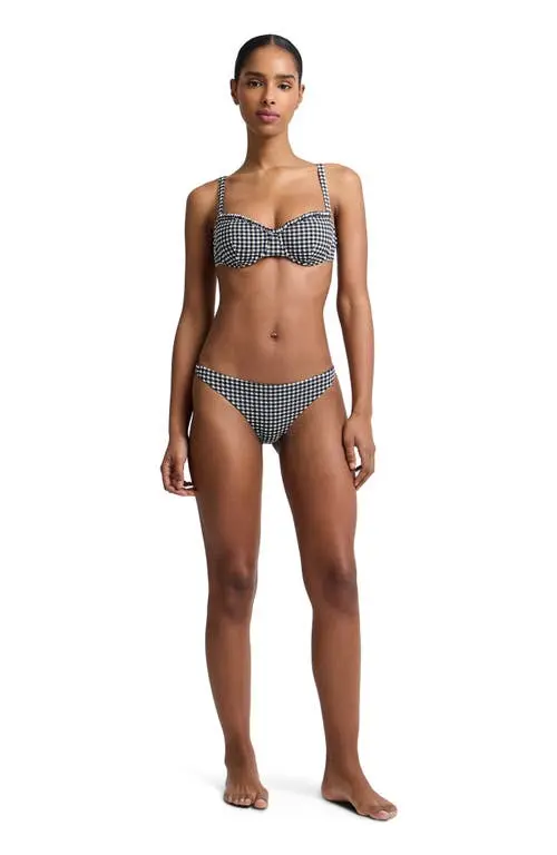 Onia Ashley Bikini Brief Bottom - Black/white