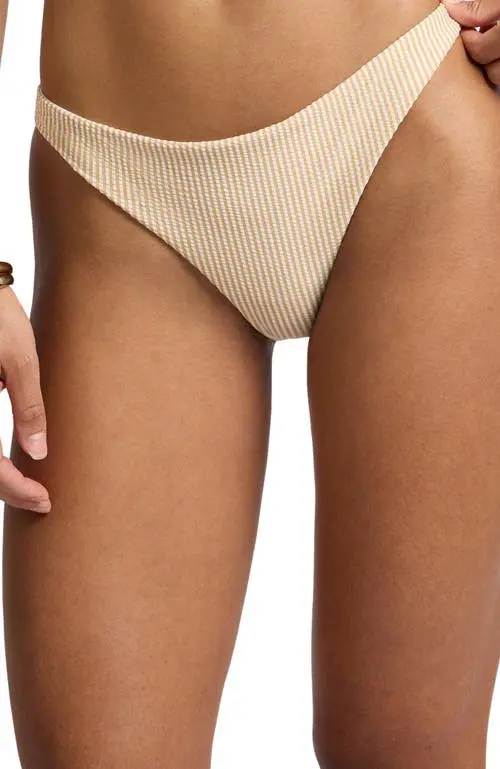 Onia Ashley Bikini Brief Bottom - Ochre/white