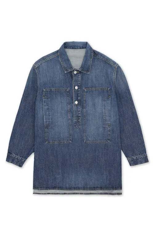FORTELA Denim Shirt Dress - D360