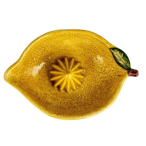 STORIED HOME Countryside Citrus Stoneware Lemon Juicer