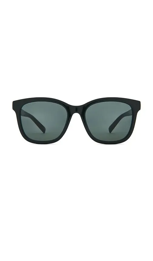 Gucci Square Sunglasses - Black & Grey