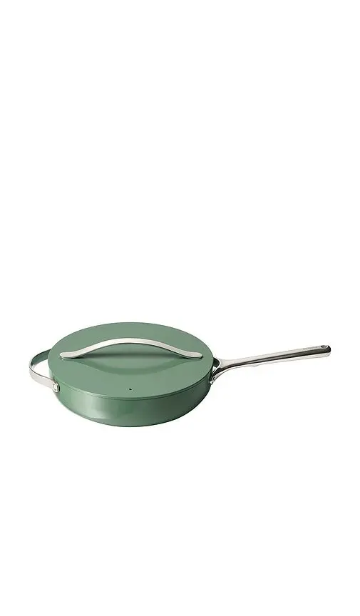 CARAWAY 4.5 Quart Non-stick Ceramic Saute Pan - Sage