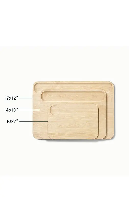 CARAWAY 4 Piece Cutting Board Set In Neutral