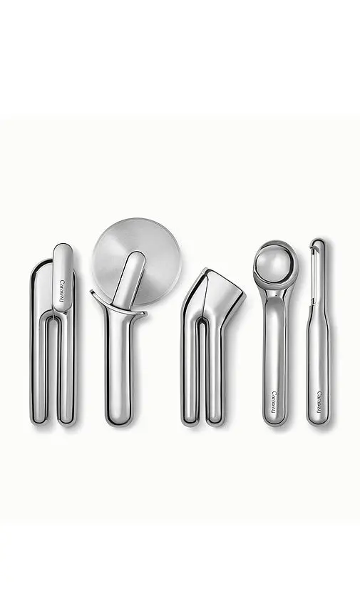 CARAWAY Kitchen Gadget Set In Metallic - Silver