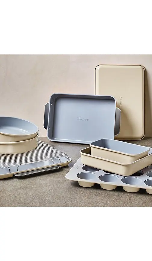 CARAWAY Non-toxic Ceramic Non-stick Mega Bakeware Set