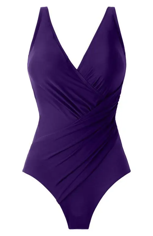 Miraclesuit Oceanus One-piece Swimsuit - Mulberry