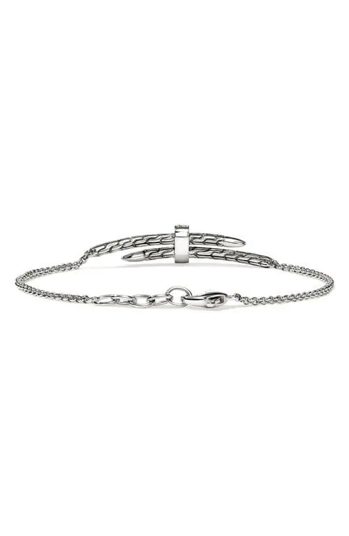 John Hardy Spear Station Diamond Bracelet