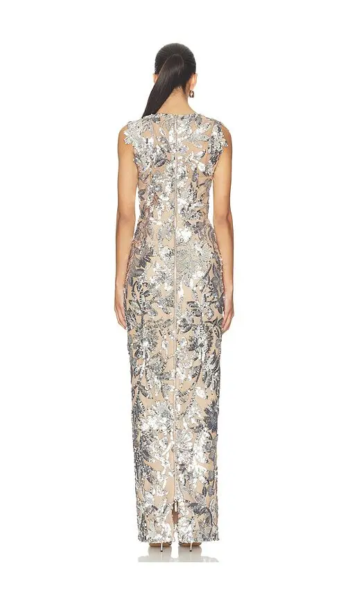 BRONX BANCO Violet Maxi Dress