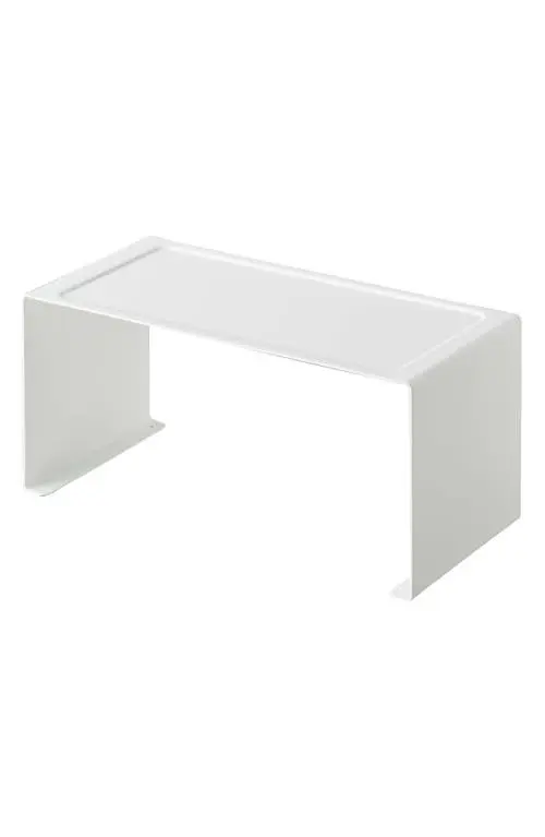 YAMAZAKI Stackable Countertop Shelf - White