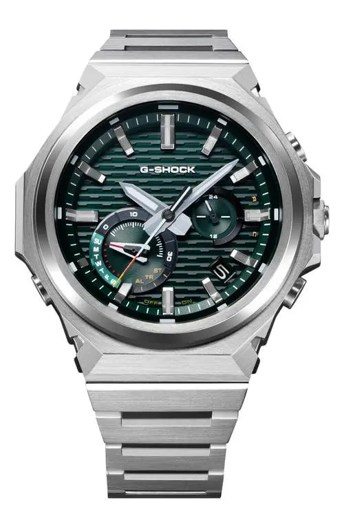 G-Shock Smartphone Linked Solar Bracelet Watch - Silver/green