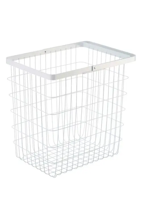 YAMAZAKI Wire Basket - White