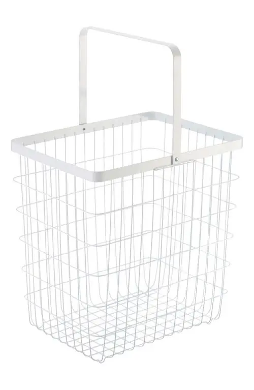 YAMAZAKI Wire Basket - White