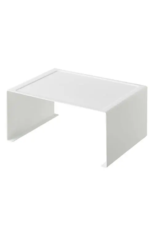 YAMAZAKI Stackable Countertop Shelf - White