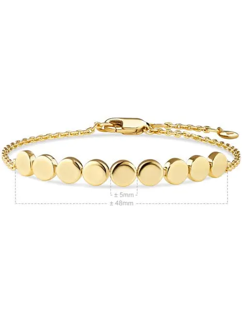 DEVATA Round Link Chain Bracelet