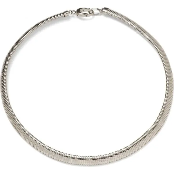Lady Grey Cobra Chain Necklace - Silver