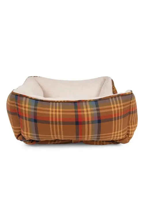 Pendleton Faux Fur Kuddler Dog Bed - Desert Plaid